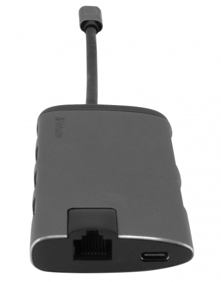 Verbatim USB-C tengikví með HDMI tengi, 3xUSB3.0, USB-C, kortalesara o ...