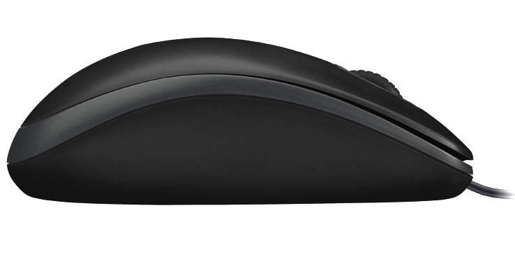 Logitech M90 svört optical mús með USB tengi – Tölvutækni